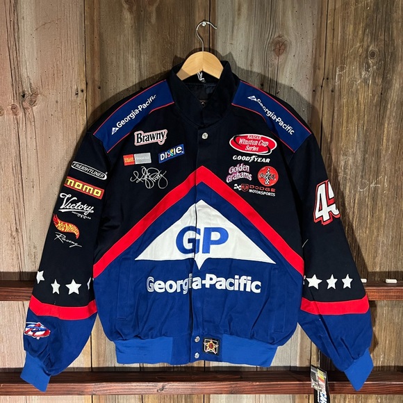 Jackets & Coats | Vintage Richard Petty Georgia Pacific Racing Jacket ...